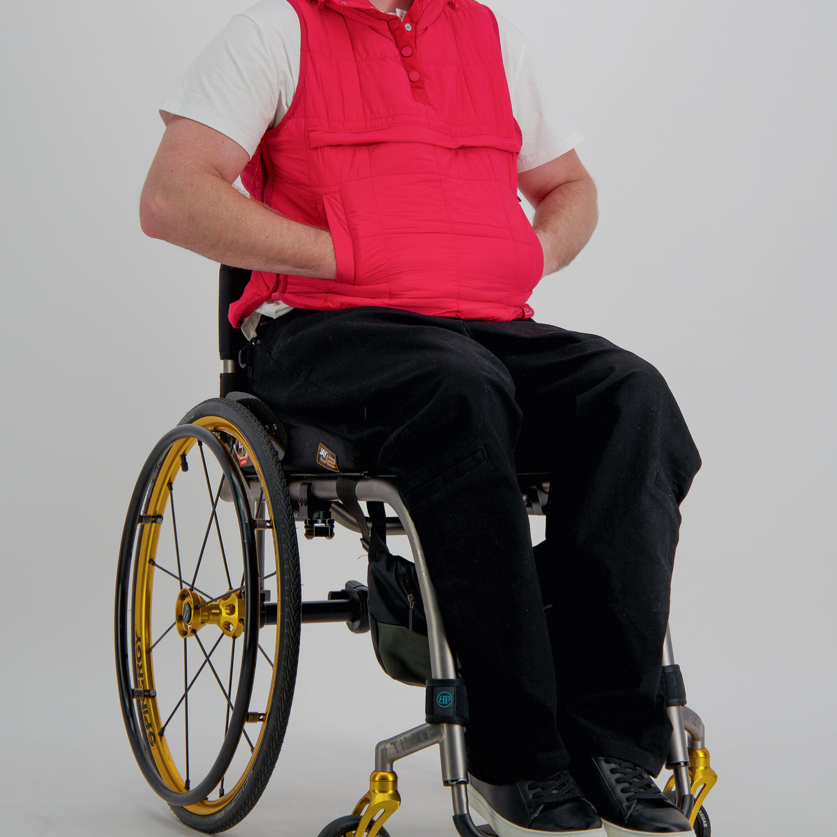 Matt Gender Neutral Adaptive Puffer Vest Universal Design for ...